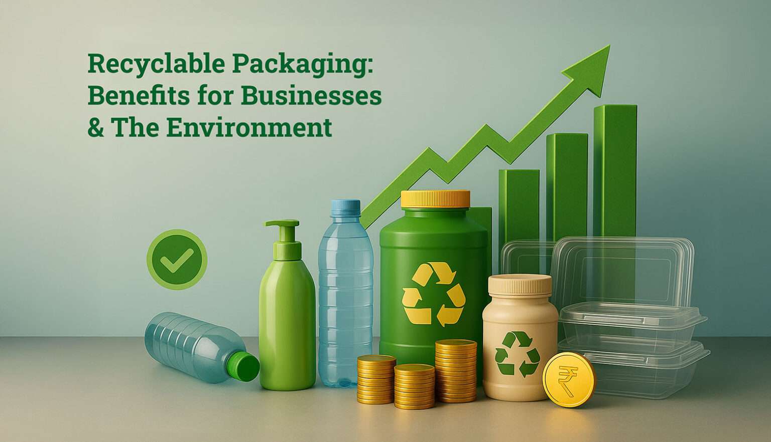 Recyclable packaging: Benefits for businesses & the environment