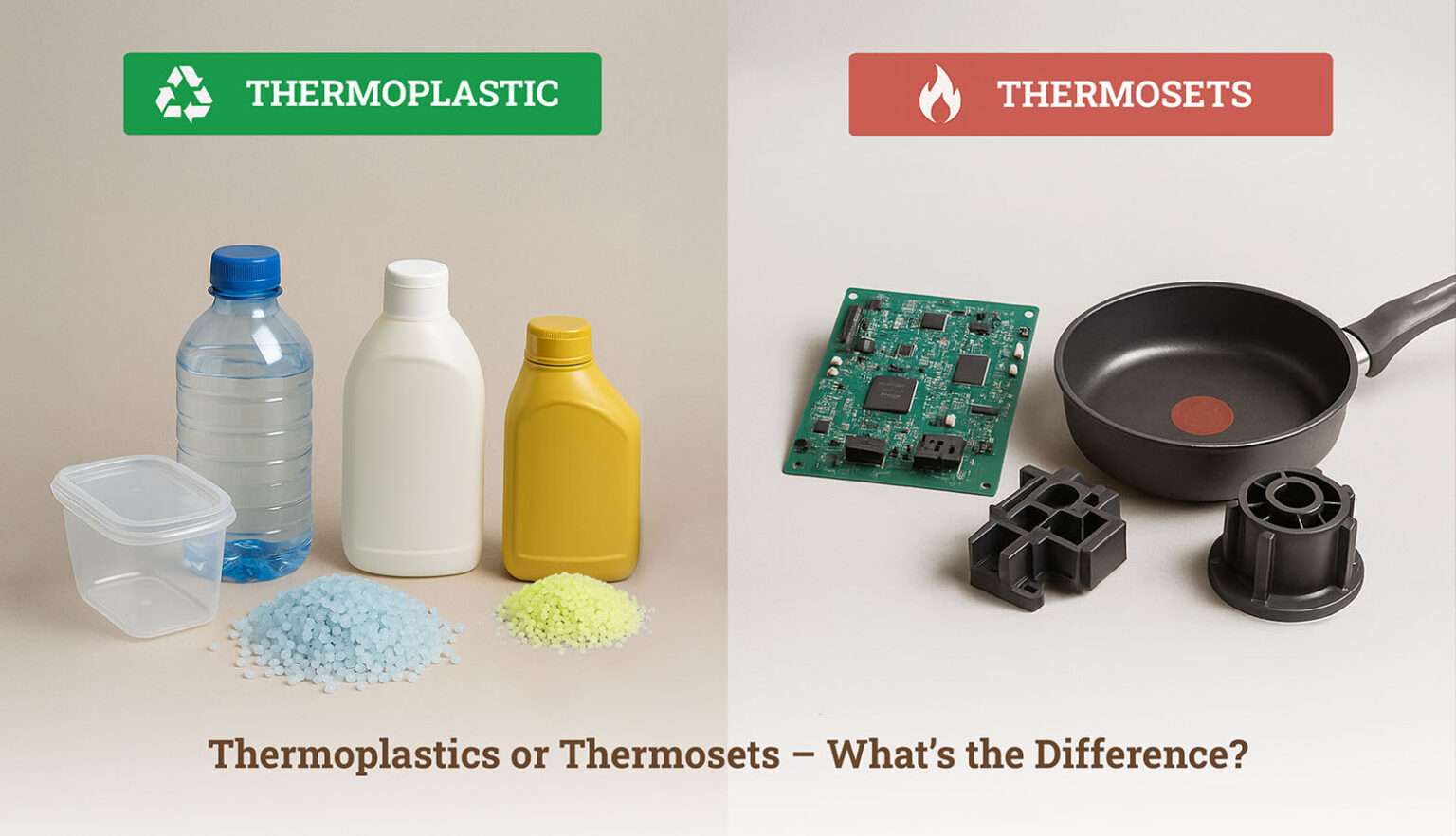 Thermoplastics or Thermosets – What’s the Difference?