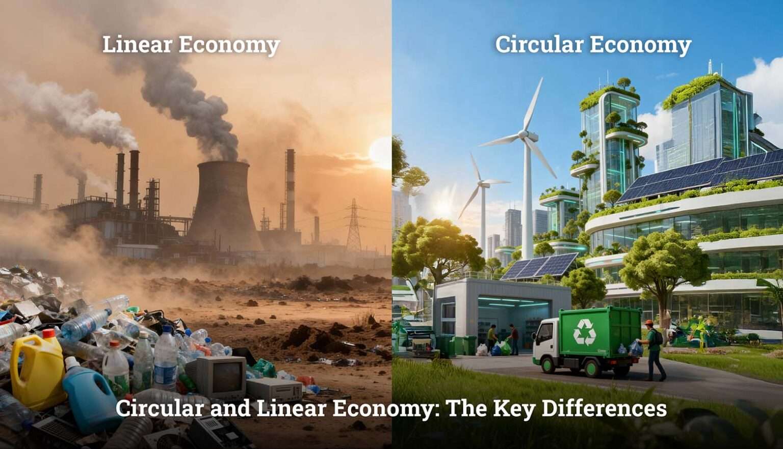 Circular and Linear Economy: The Key Differences